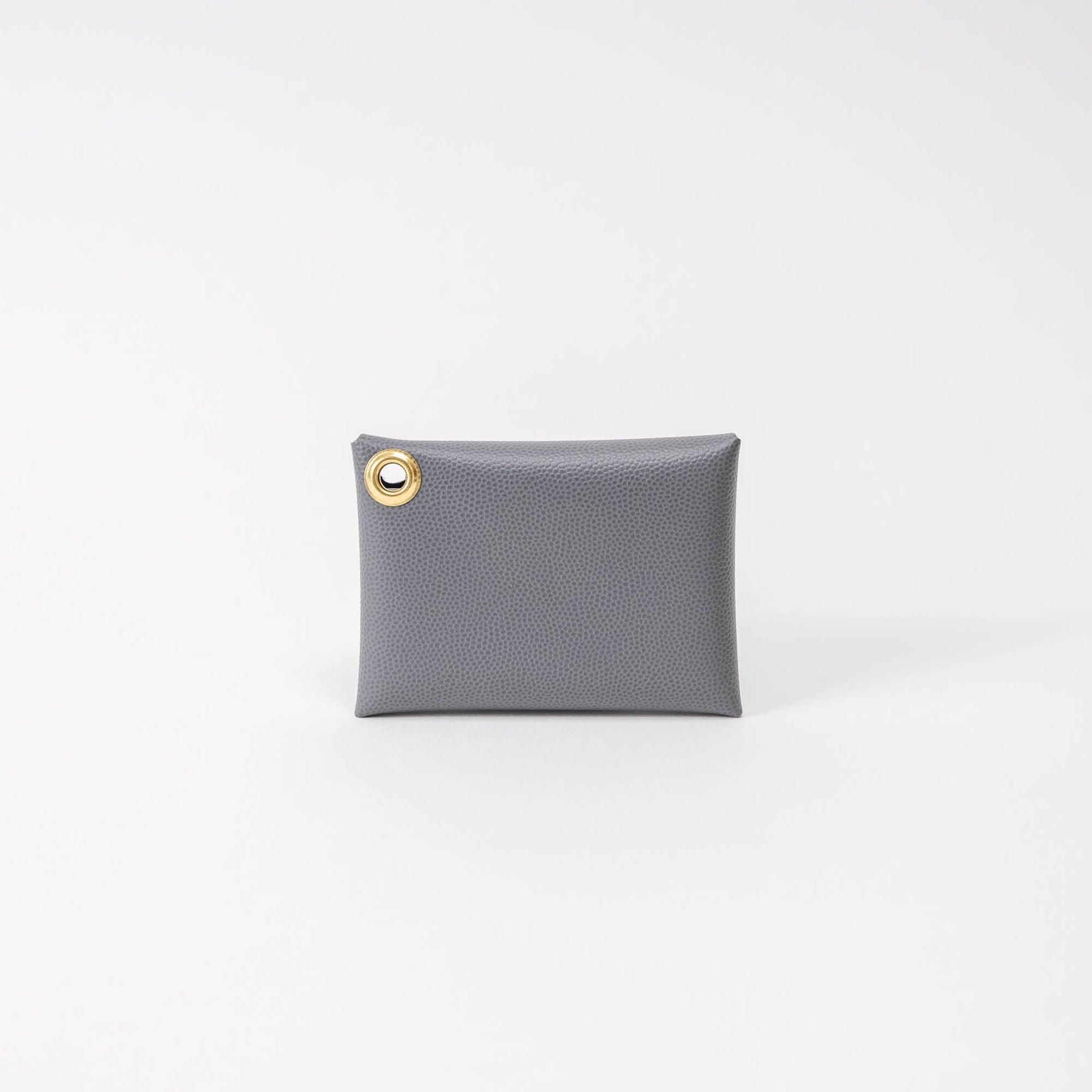 Mountain Gray French Leather Card Wallet | Avryn Co.