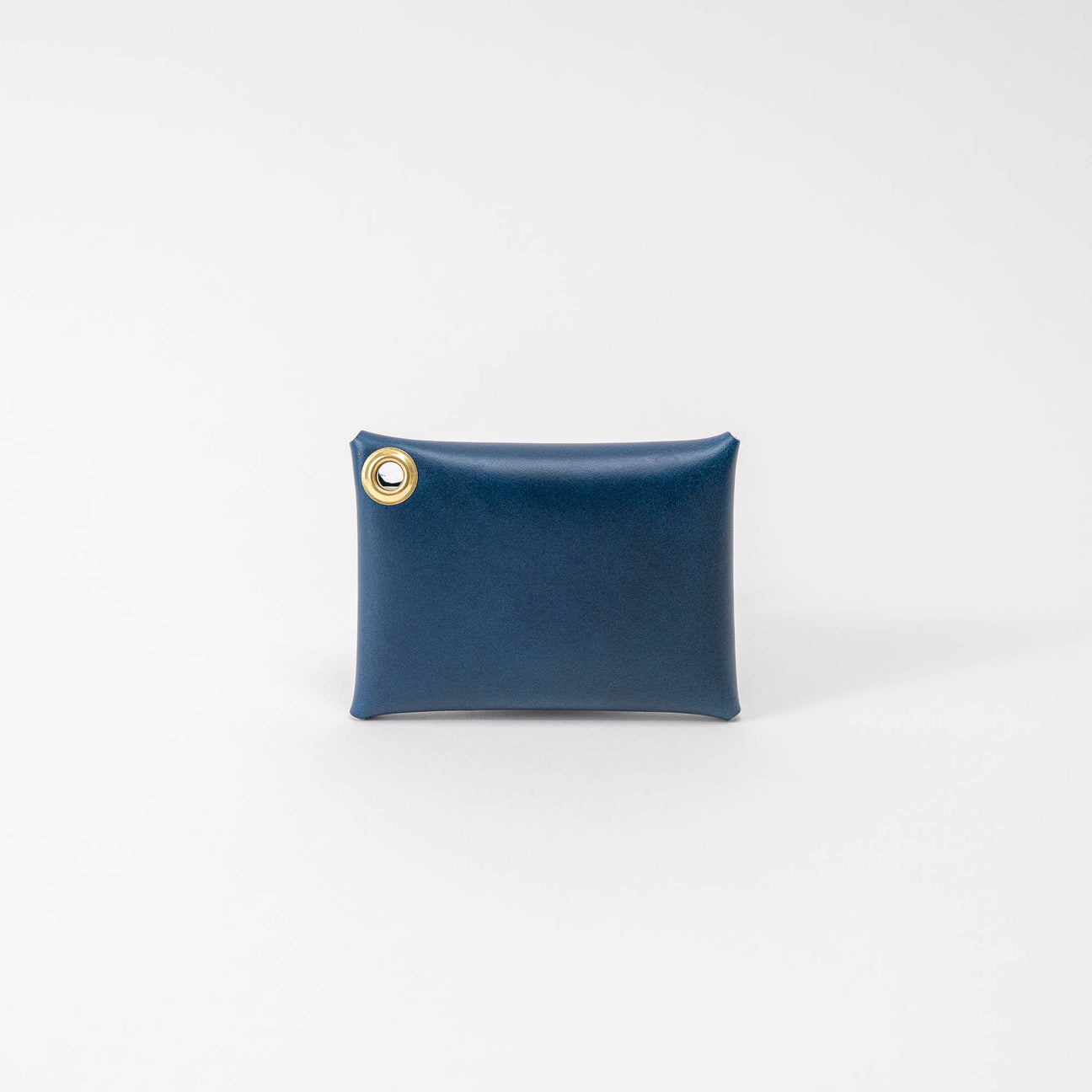 Ocean Blue Italian Leather Card Wallet | Avryn Co.
