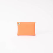 Coral French Pebbled Leather Card Wallet | Avryn Co.