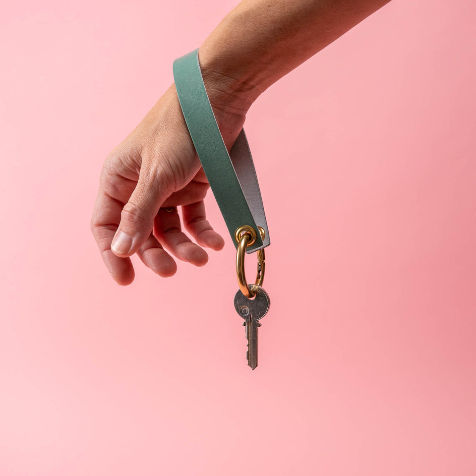 Leather Keychain Wristlets | Avryn Co.